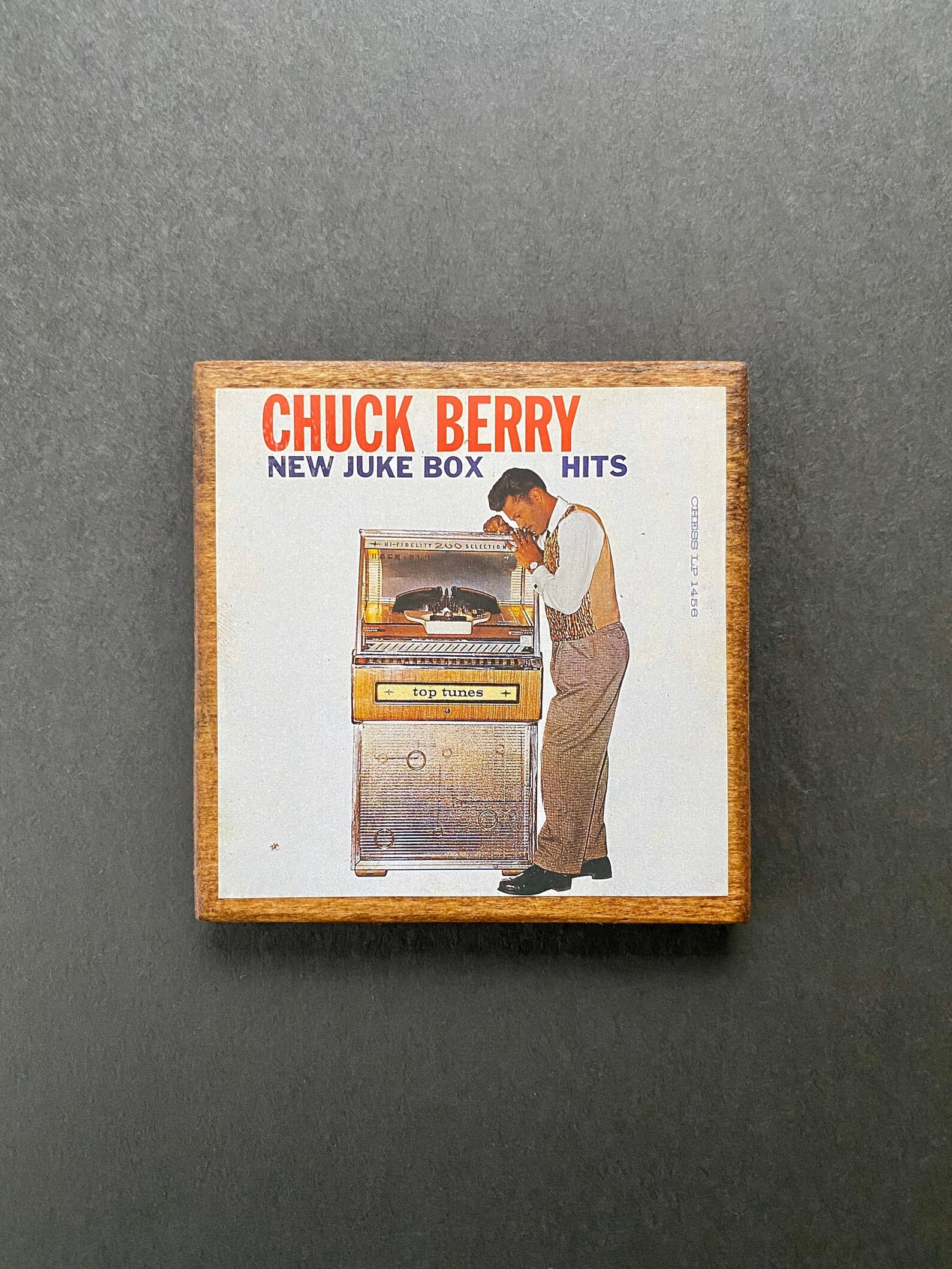 Chuck Berry New Juke Box Hits Album Cover Wooden Magnet Rock N' Roll ...
