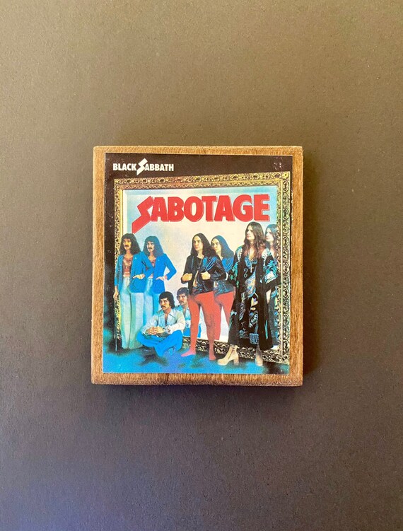 Black Sabbath Sabotage Album Cover