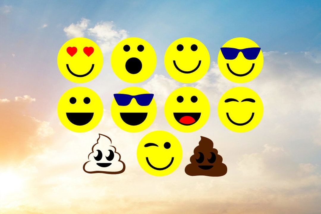 Smile SVG, Poop SVG, Smiley Face SVG - Etsy