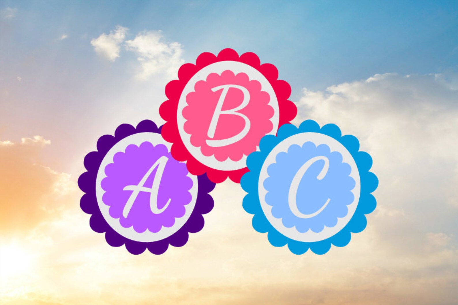 Monogram Svg, Monogram Font Svg, Scallop Font Svg, Alphabet Svg ...