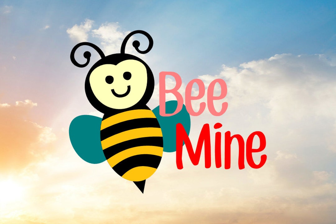 Bee Mine Svg, Be Mine Svg, Valentine Svg, Love Bug Svg, Valentine Party ...
