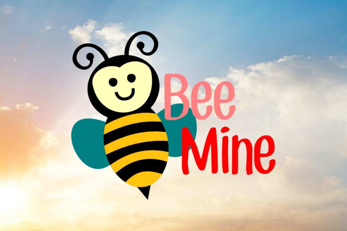 Bee Mine Svg, Be Mine Svg, Valentine Svg, Love Bug Svg, Valentine Party ...