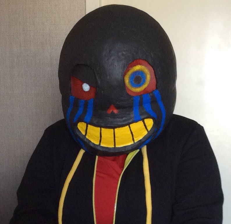 Cabezal Error Sans Cosplay | Etsy