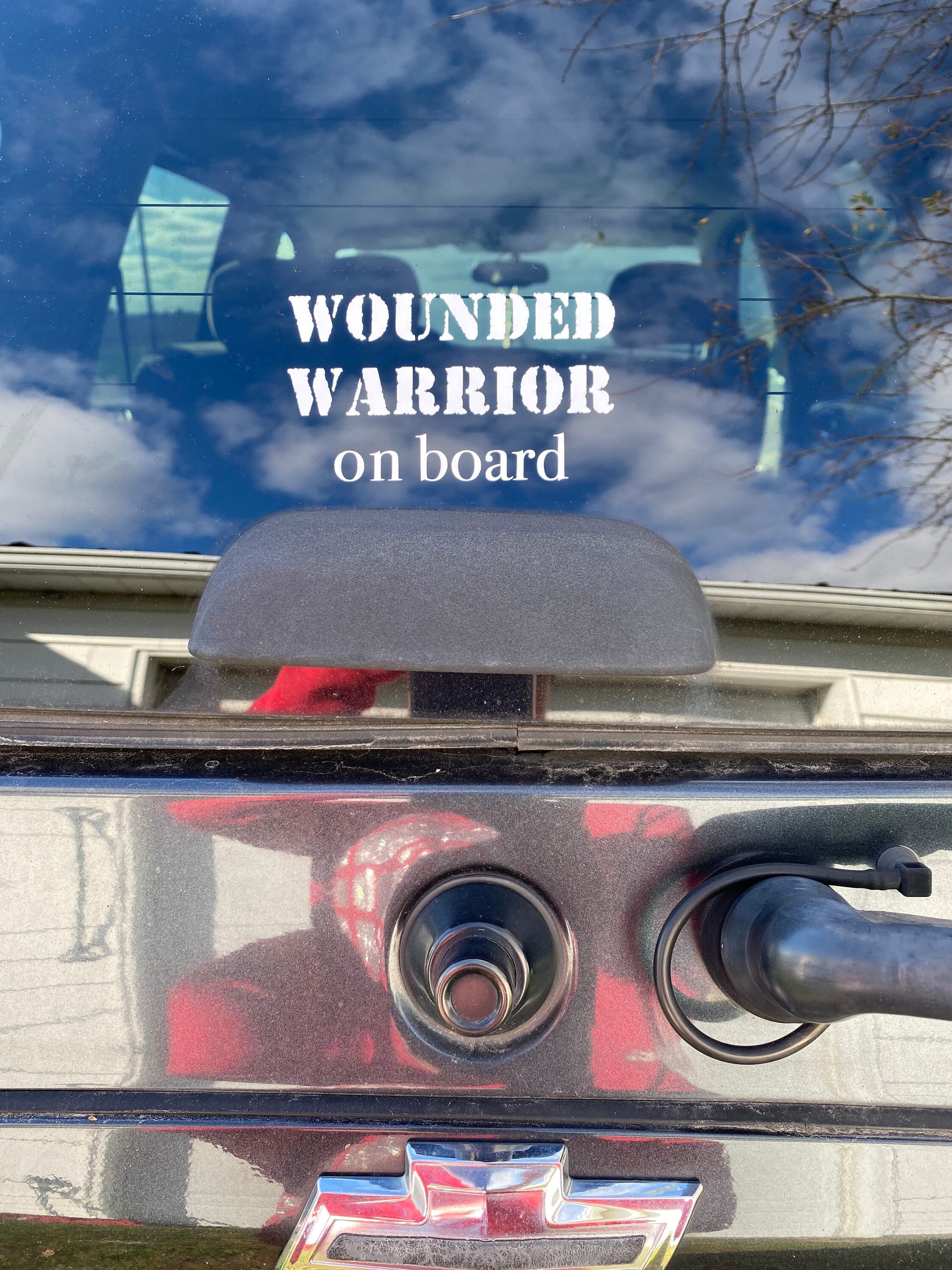 Wounded Warrior on Board Decal Sticker for Veterans Military - Etsy