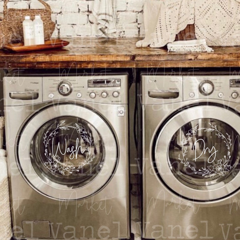Washer Decal - Etsy