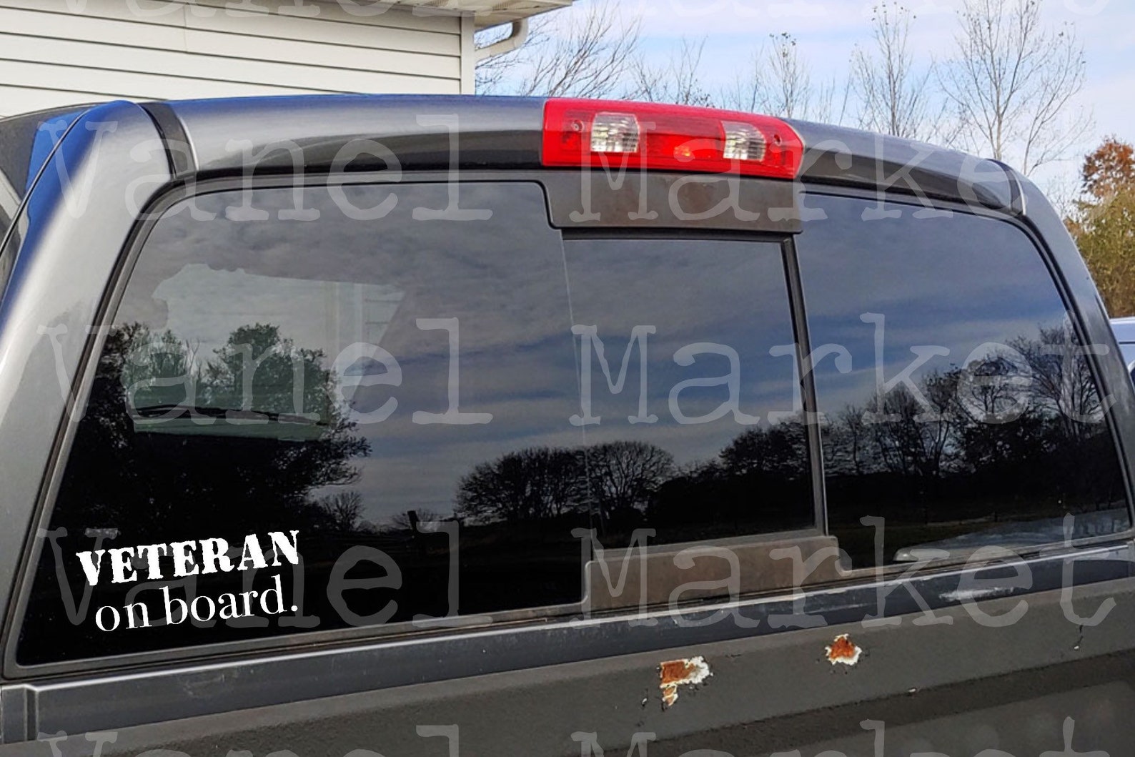 Veteran on Board. Decal Window Cling Sticker - Etsy