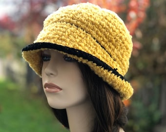 Yellow Winter Hat - Etsy