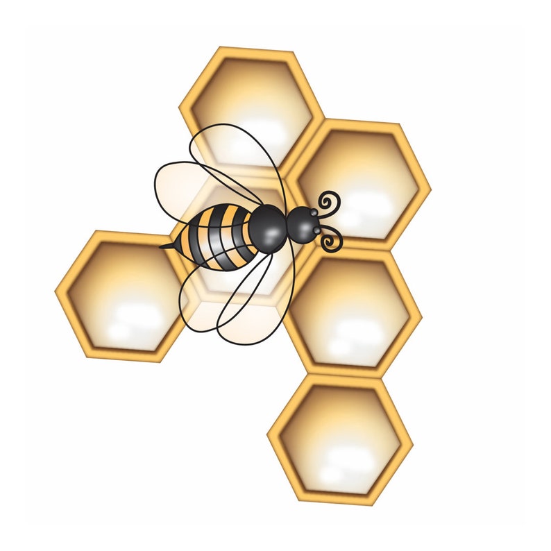 Cute Honey Bee Animal Digital Clip Art - Etsy