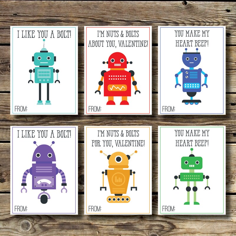 Robot Valentine - Etsy
