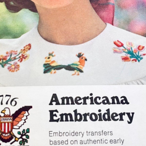 Americana Embroidery - Etsy