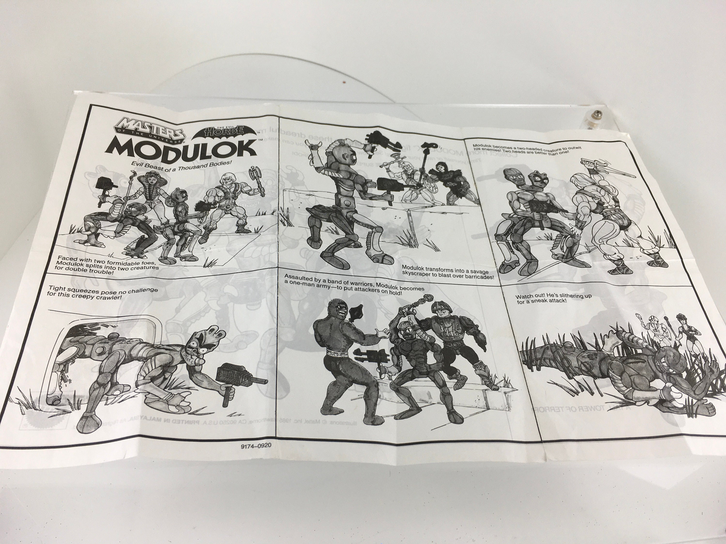 Vintage Complete Modulok Masters of the Universe MOTU 1985 by Mattel - Etsy