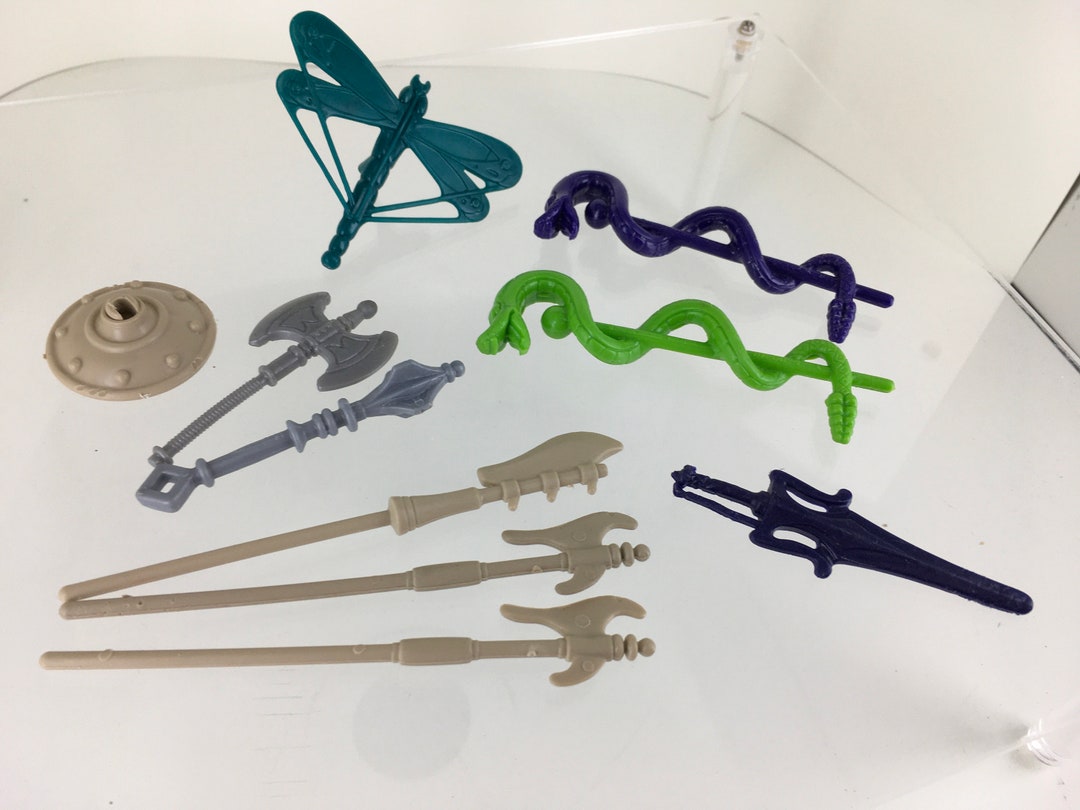 Masters of the Universe Weapons. an Assortment of 1980’s Vintage MOTU ...