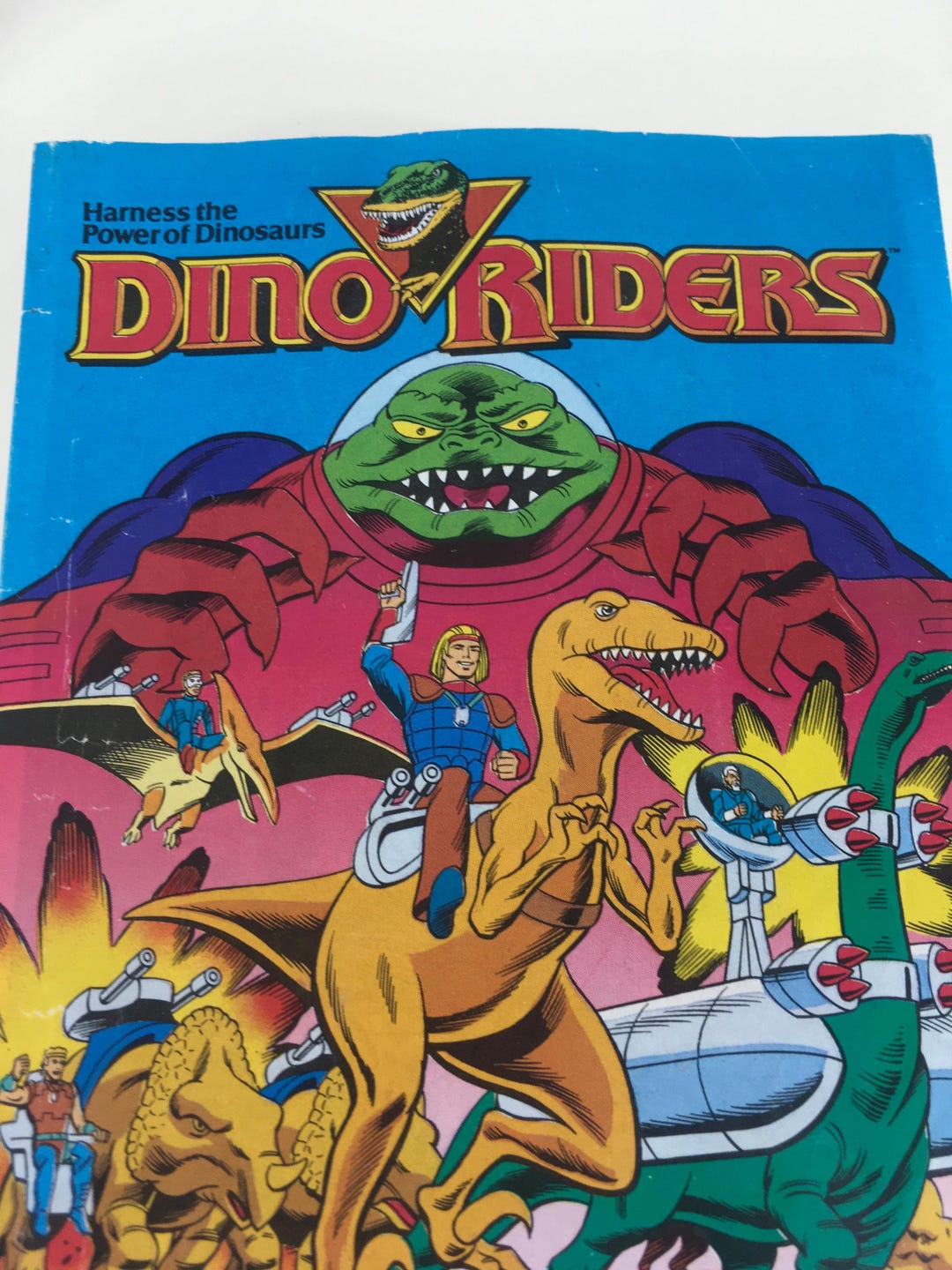 Vintage 1987 Dino Riders Series 1 Mini Comic Book by Tyco Toys, Inc. - Etsy