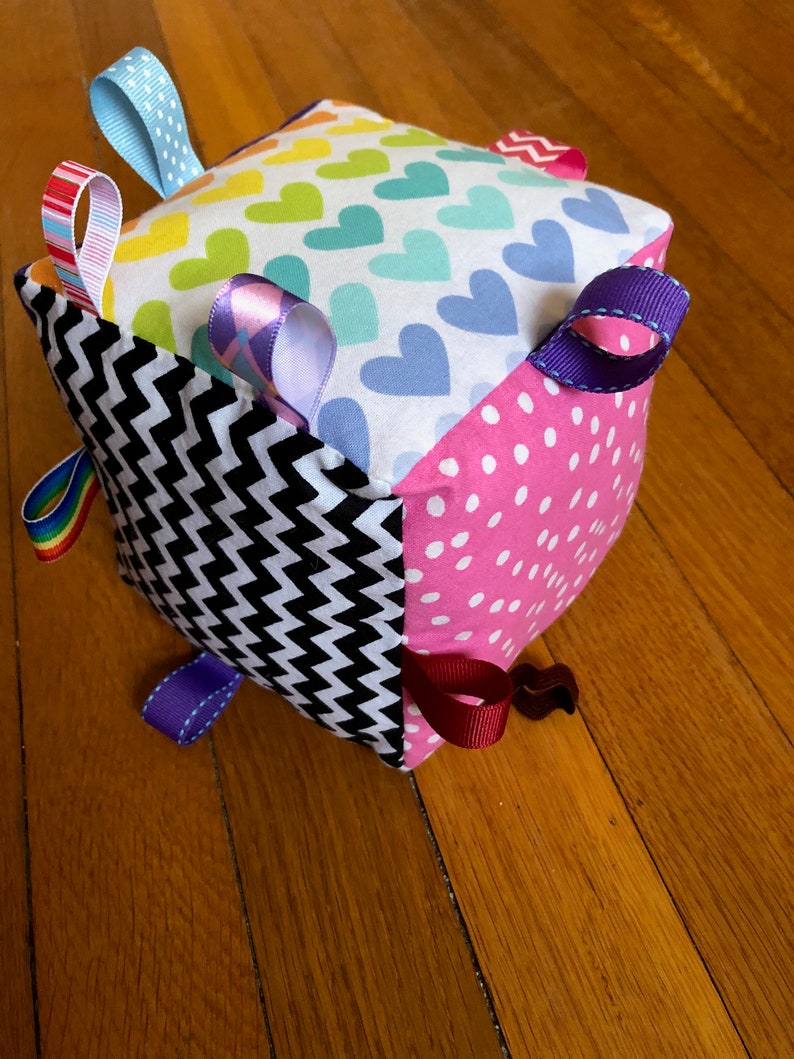 Fabric Baby Block - Etsy
