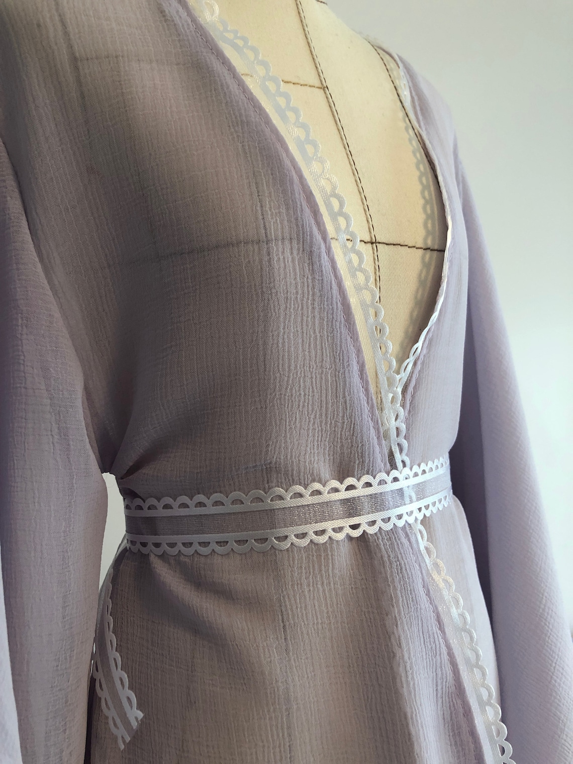 Luxury Robe Printable Sewing Pattern Sizes XS 4XL Very - Etsy Canada
