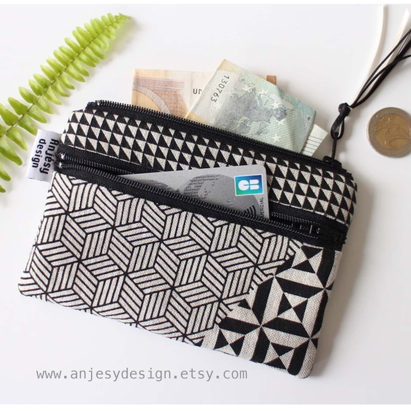 Double Coin Purse - Etsy