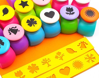 Paper and Card Shape Cutter Hole Punch 2.5cm Shapes Scrapbook Accessory Etsy Australia