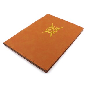D&D Leather Folder / Binder for Dungeons and Dragons - Etsy