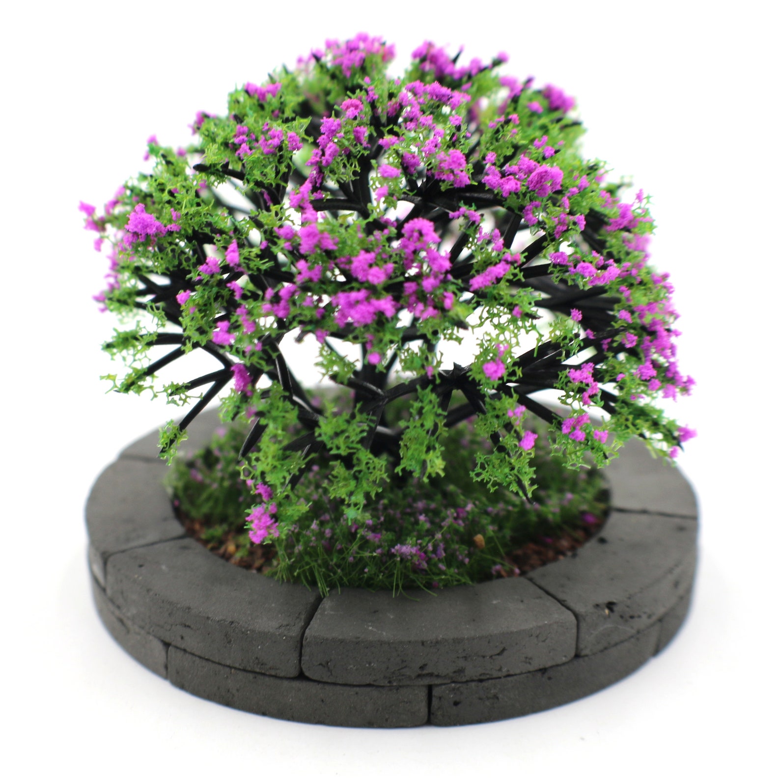 Miniature Curved Clay Bricks for a Raised Garden Model - Etsy