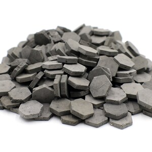 1/16 Miniature Stone Hex Bricks / Tiles for Modelling and - Etsy