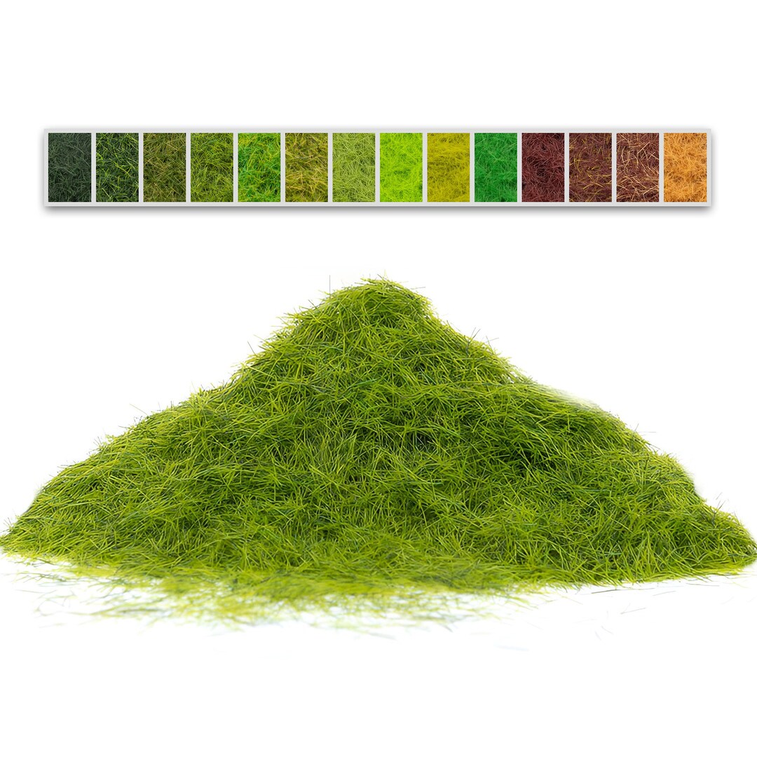 High Quality Flocking Powder - Static Grass (5mm) - Etsy