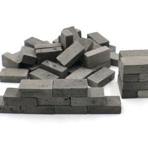 1/12 Miniature Clay Bricks for Model Stones Walls Floors and - Etsy