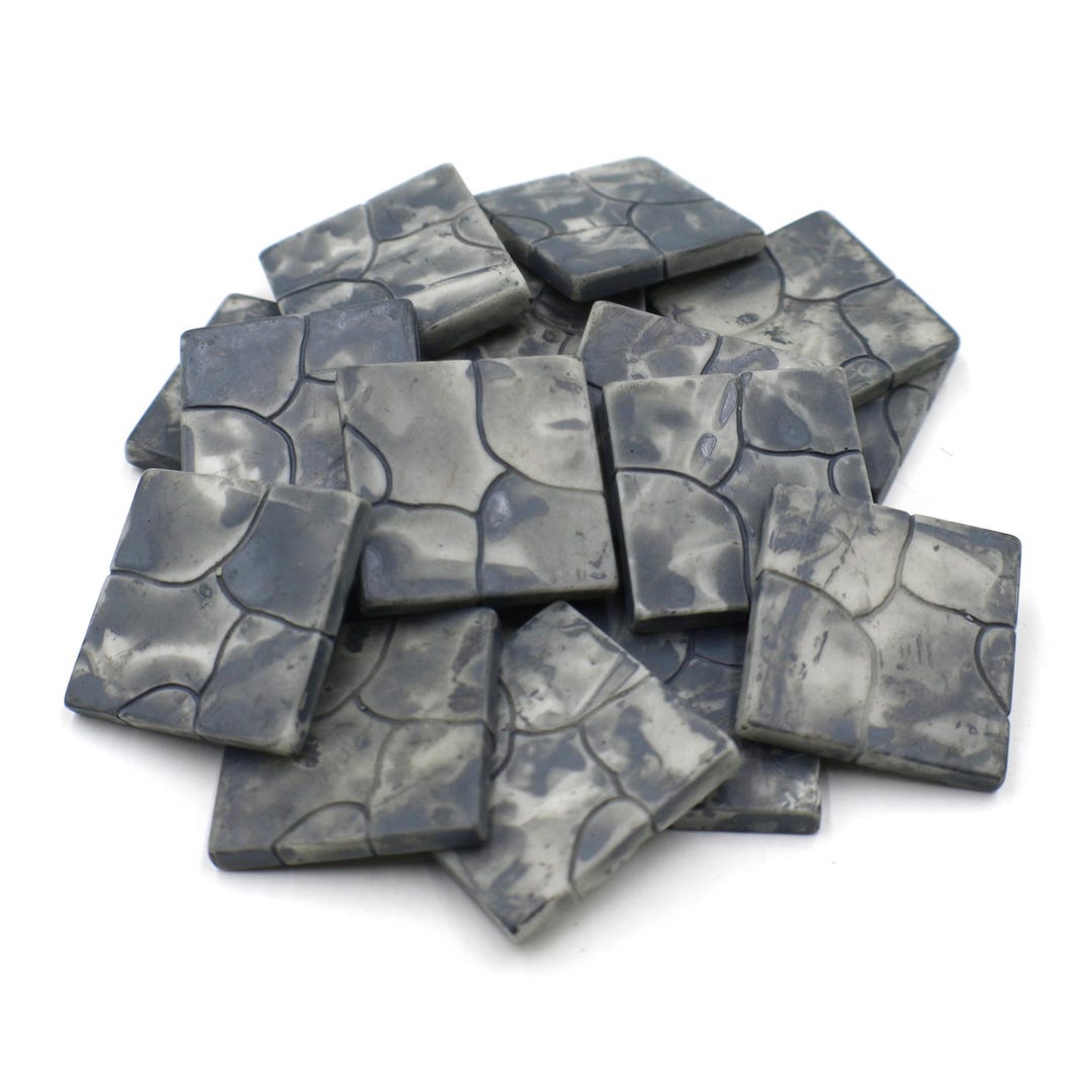 Miniature Slate Pavement Tiles for Models and Dioramas - Etsy