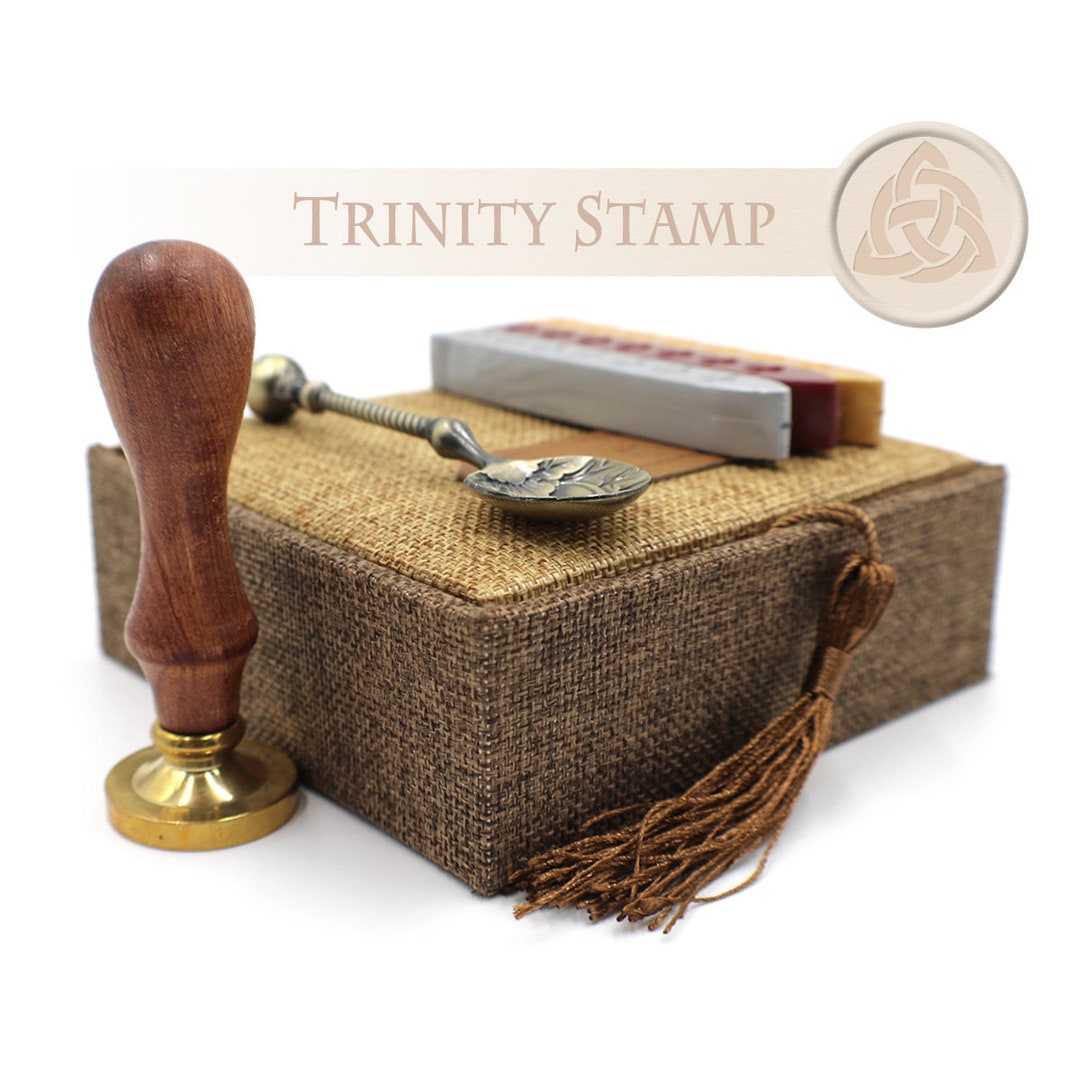 Holy Trinity Envelope Seal - Wax Stamp Gift Set / Kit - Etsy