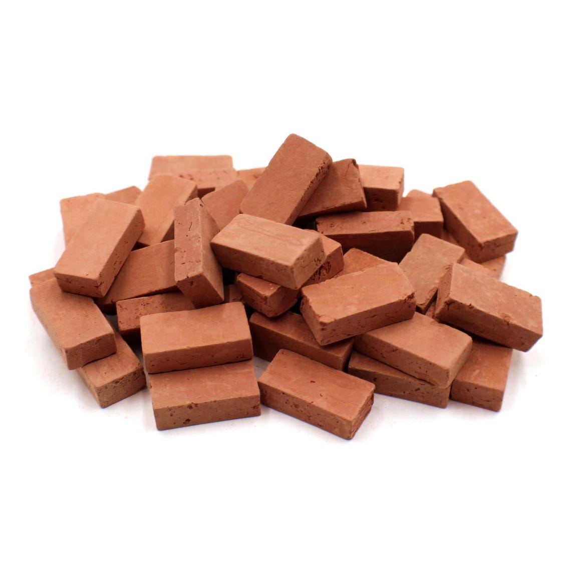 1/12 Scale Clay Bricks for Model Stones Walls, Floors and Miniature ...