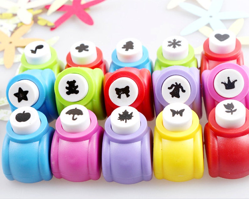 Different Shaped Mini Hole Punch - Scrapbook Accessory - Etsy