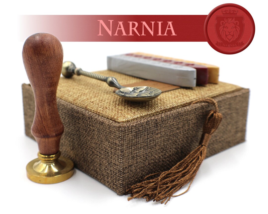Chronicles of Narnia Letter Seal Wax Stamp Gift Set / Kit - Etsy