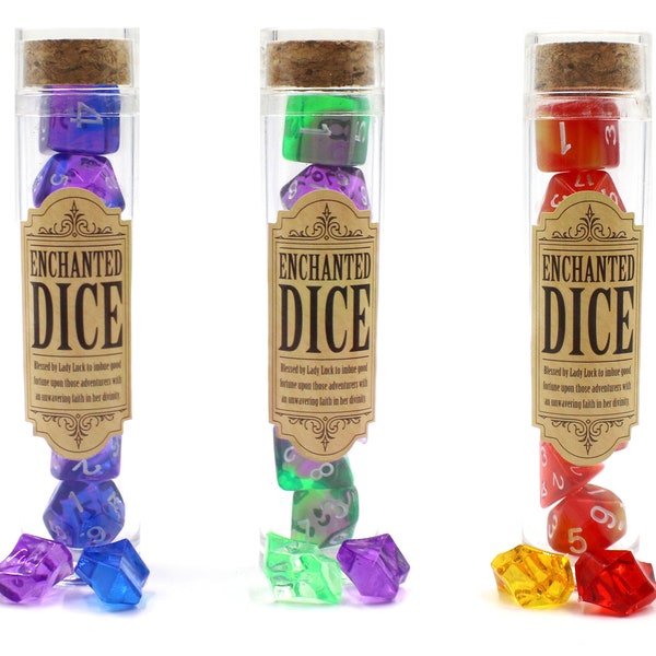 Dice Bottle - Etsy