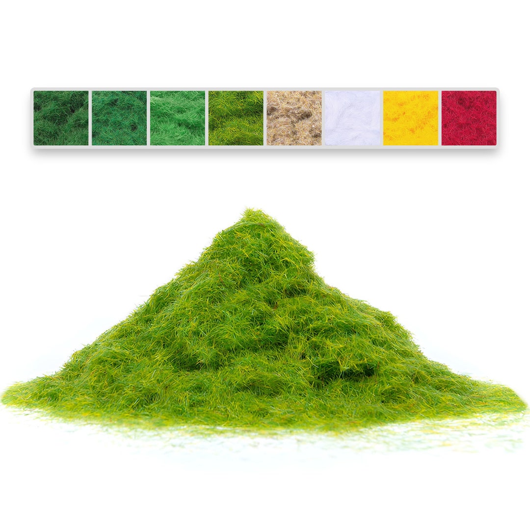 3mm Nylon Flocking Powder: Model Builder Static Grass - Etsy