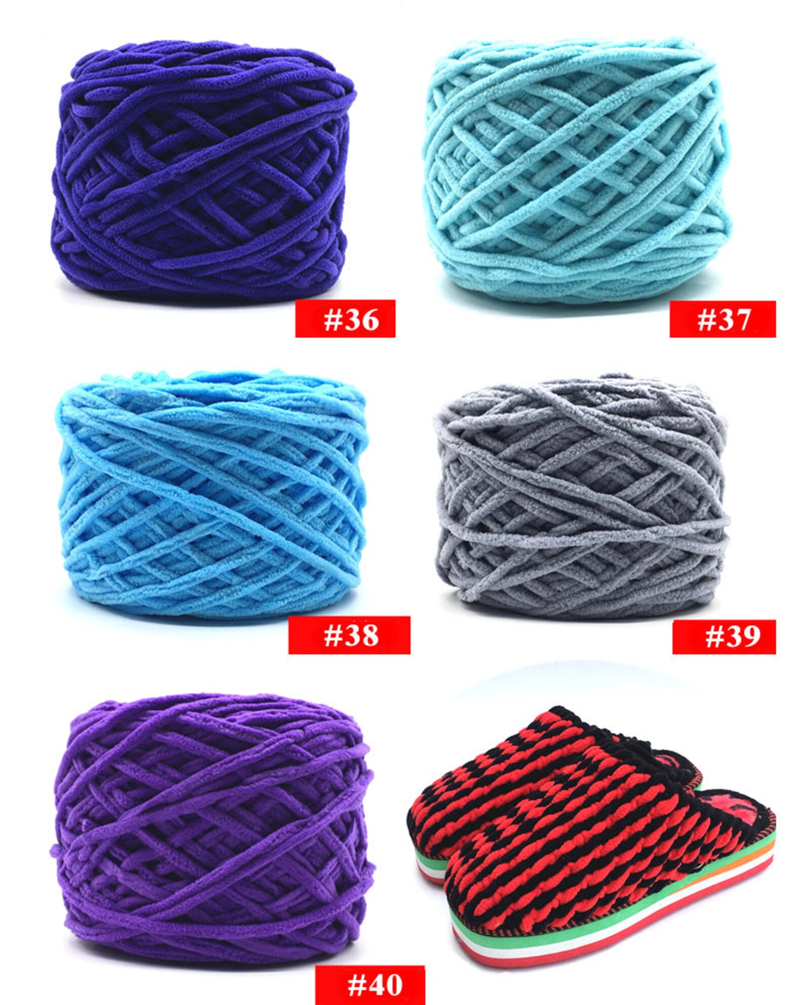 Soft Thick Yarn Knitting - Crochet Wool - Etsy