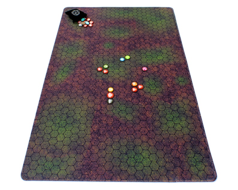 D&D Hex Grid Battle Mat and Tokens for Dungeons and Dragons | Etsy