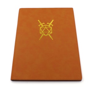 D&D Leather Folder / Binder for Dungeons and Dragons - Etsy