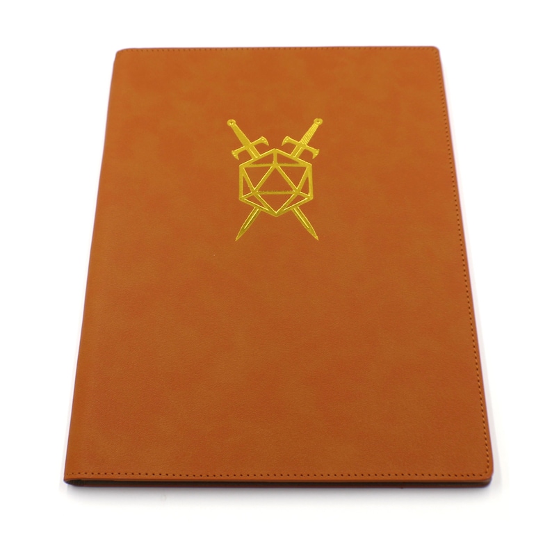 D&D Leather Folder / Binder for Dungeons and Dragons - Etsy