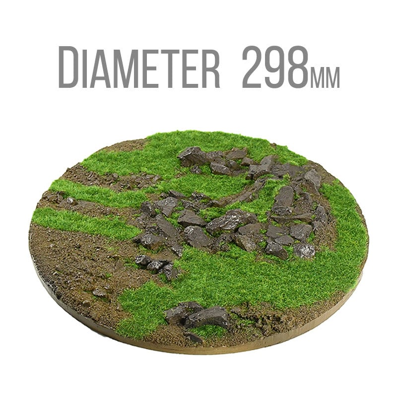 Diorama Scenery Display Board Grass and Rocks Model - Etsy
