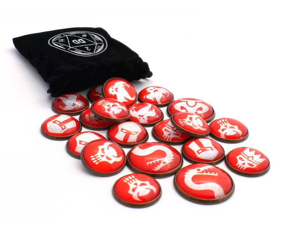 Tabletop NPC and D&D Monster Tokens for Dungeons and Dragons | Etsy