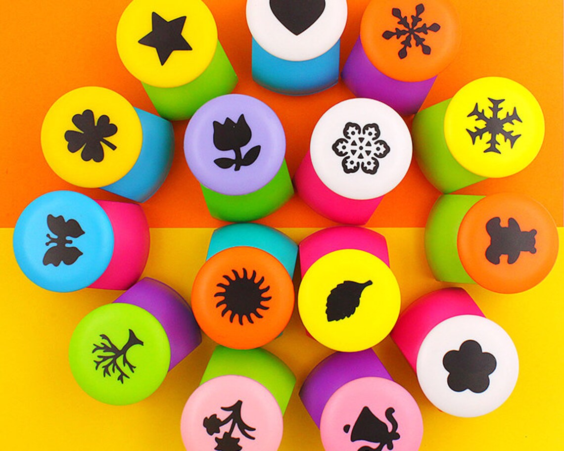 Paper and Card Shape Cutter Hole Punch 2.5cm Shapes | Etsy