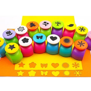 Paper and Card Shape Cutter Hole Punch (2.5cm Shapes) - Scrapbook ...