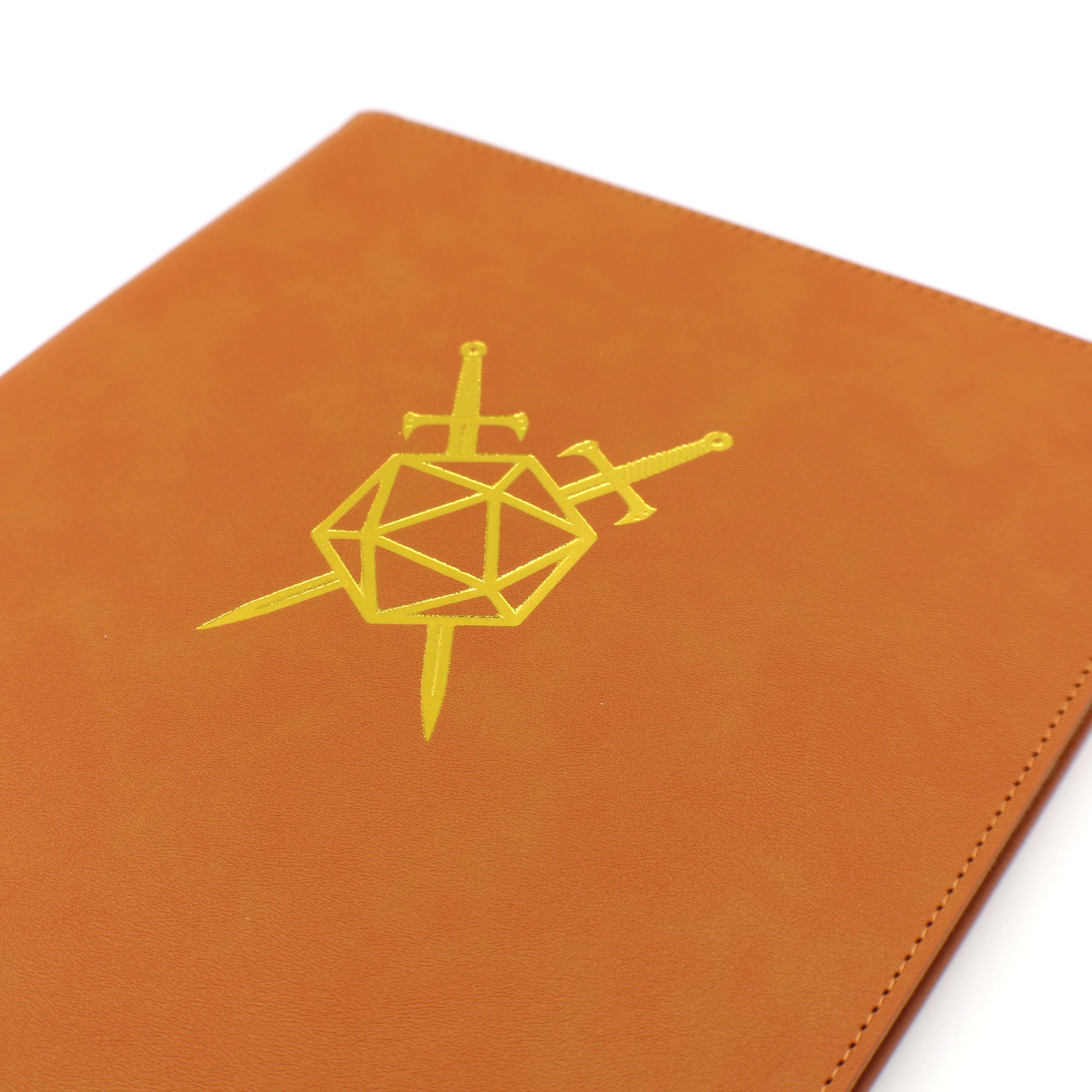 D&D Leather Folder / Binder for Dungeons and Dragons - Etsy