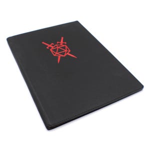 D&D Leather Folder / Binder for Dungeons and Dragons - Etsy