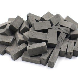 1/12 Miniature Clay Bricks for Model Stones Walls Floors and - Etsy