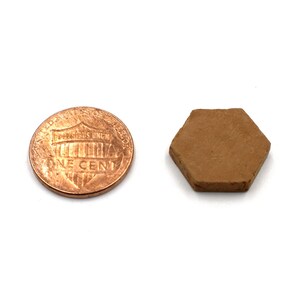 1/16 Miniature Hex Clay Bricks / Tiles for Modelling and Dollhouses - Etsy