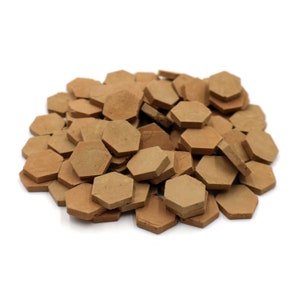 1/16 Miniature Hex Clay Bricks / Tiles for Modelling and Dollhouses - Etsy