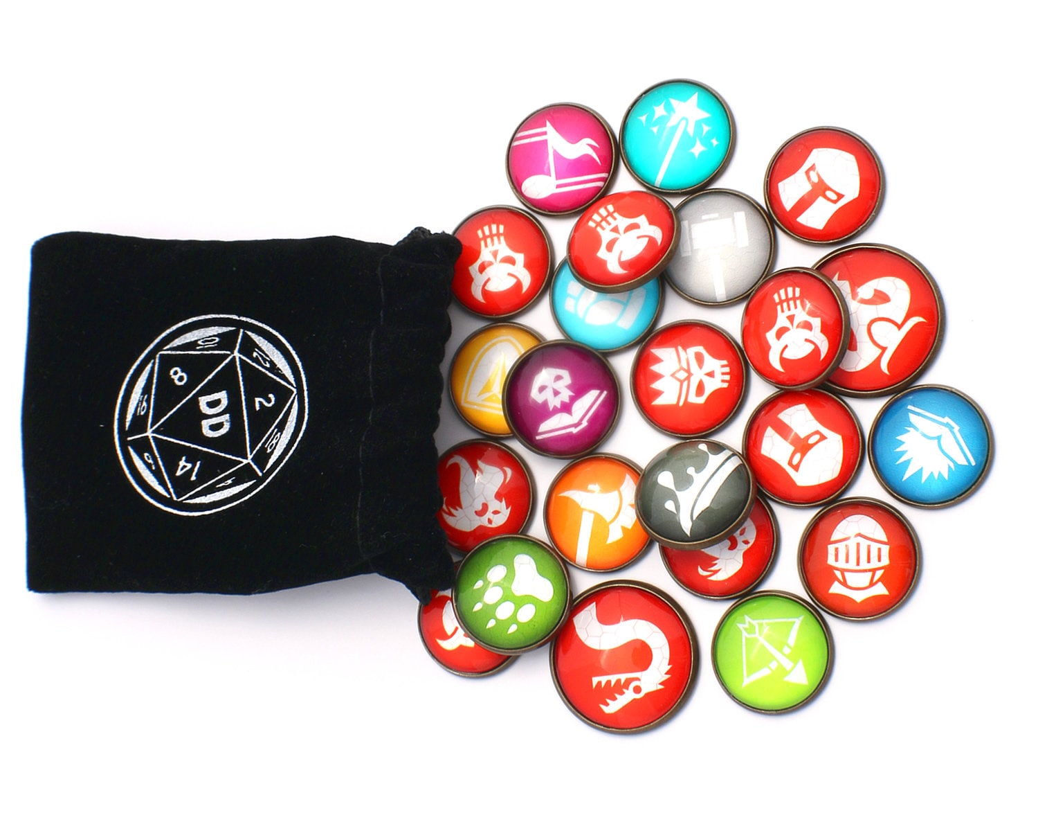 D&D Class and Monster Counters / Tokens for Dungeons and | Etsy
