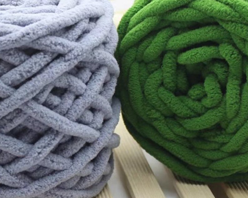 Soft Thick Yarn Knitting - Crochet Wool - Etsy