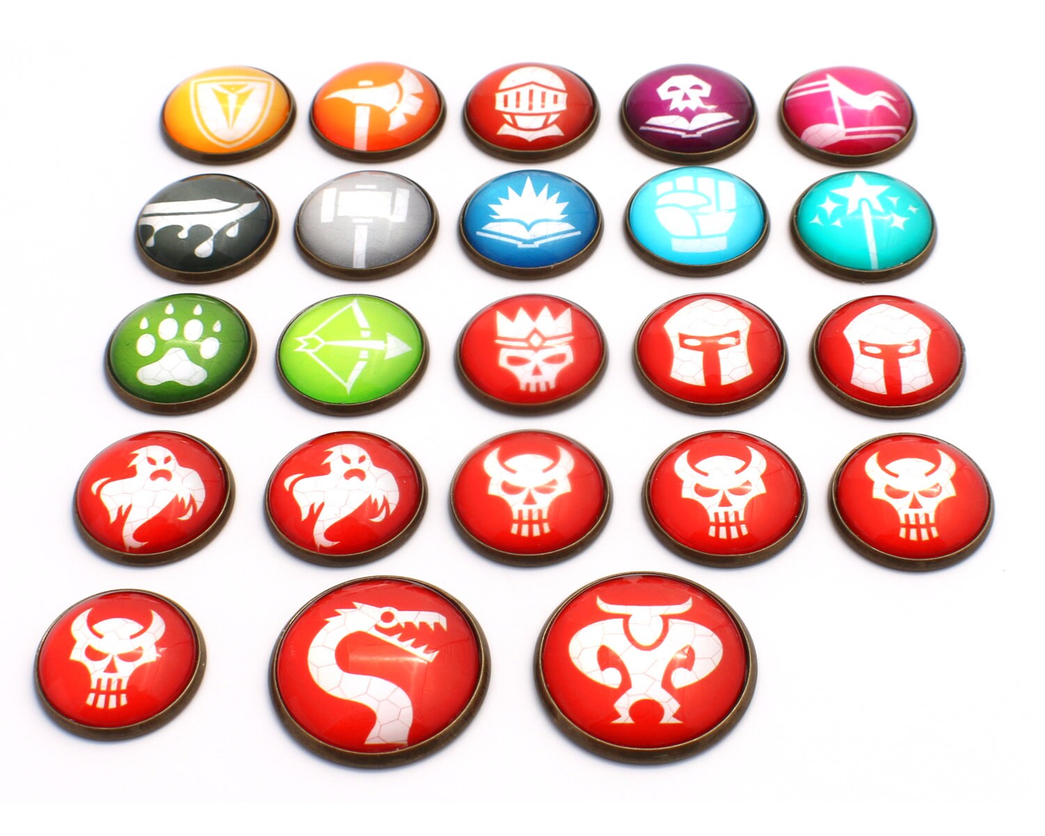 D&D Class and Monster Counters / Tokens for Dungeons and | Etsy