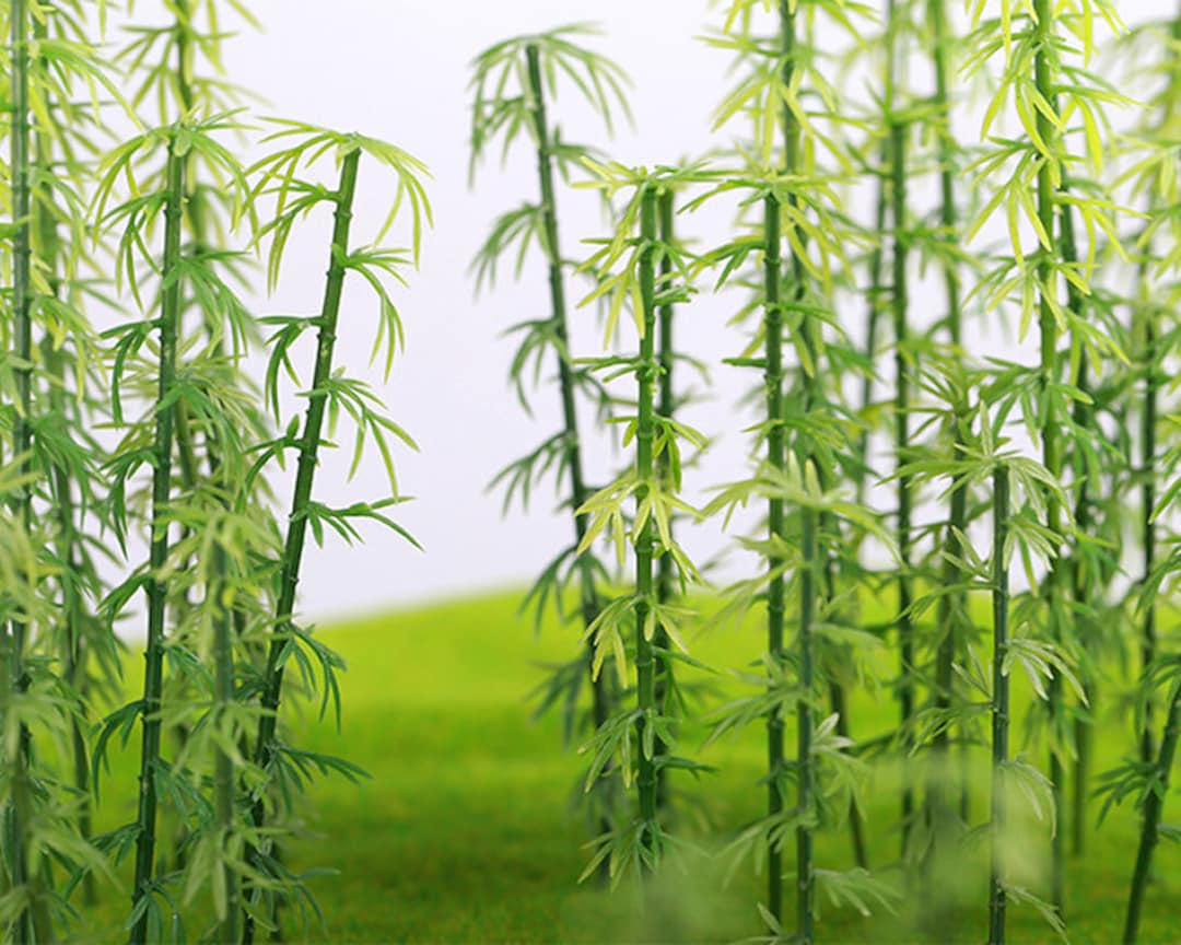 100x Bamboo Trees for Tabletop Gaming, Role Playing, Modelling and ...